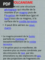 Comprendre le Volcanisme et ses Effets | PDF | Volcan | Lave