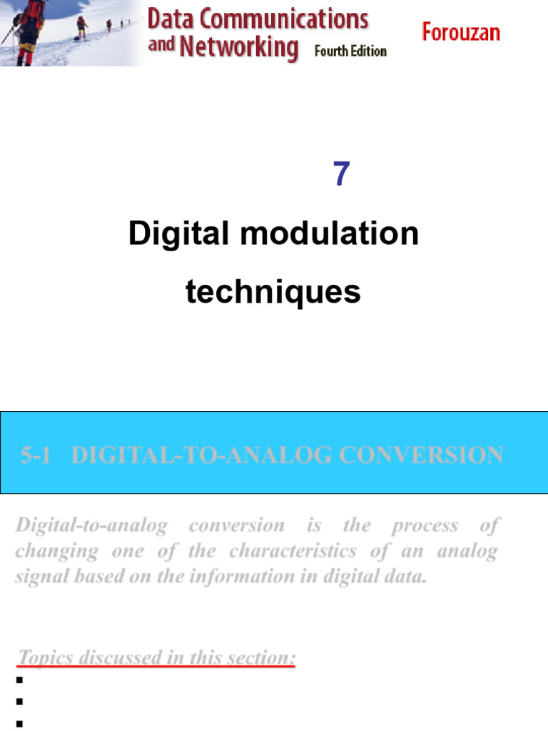 Digital Modulation Techniques Explained | PDF | Modulation | Computer Data