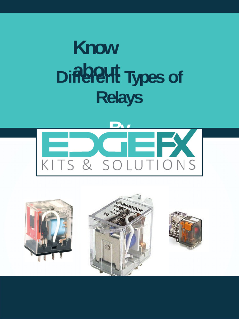 LESSON 1 Know About Different Types of Relays | PDF | Relay | Electromagnetic Induction