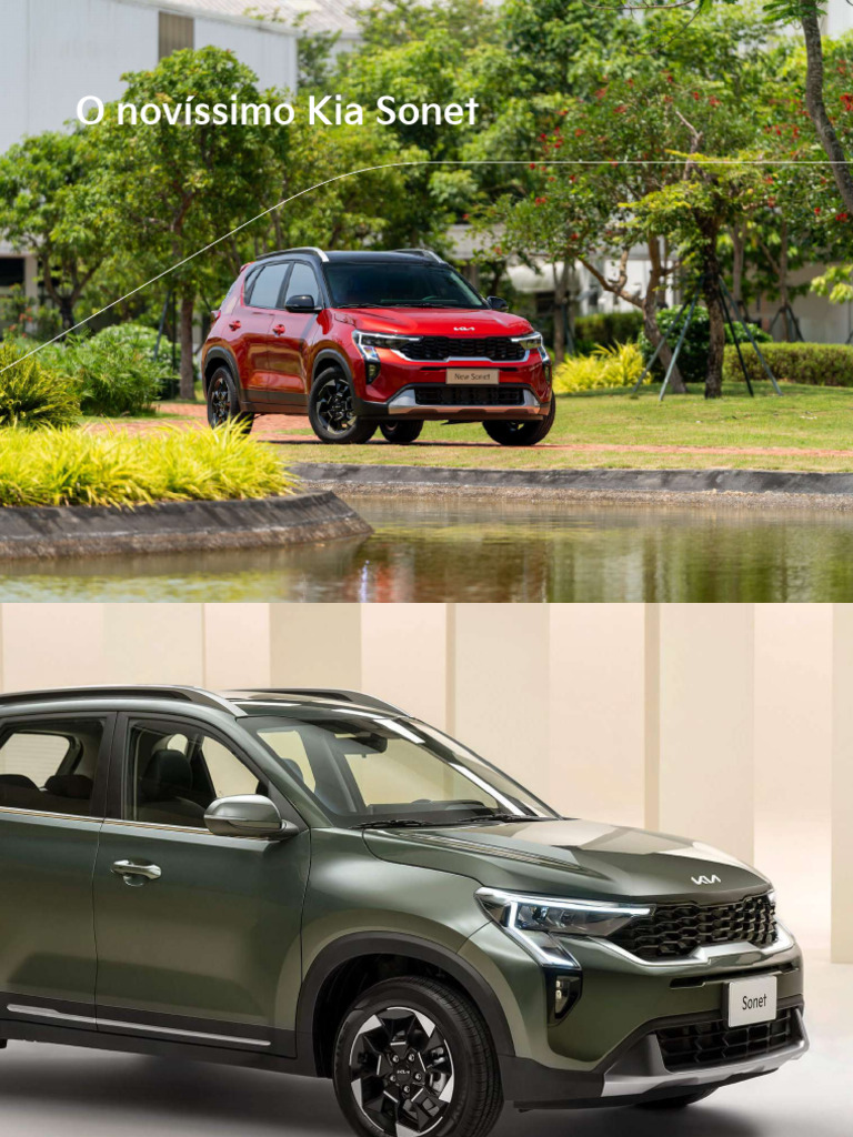 Catálogo Kia Sonet - 2024 | PDF | Veículo motorizado | Indústria automobilística