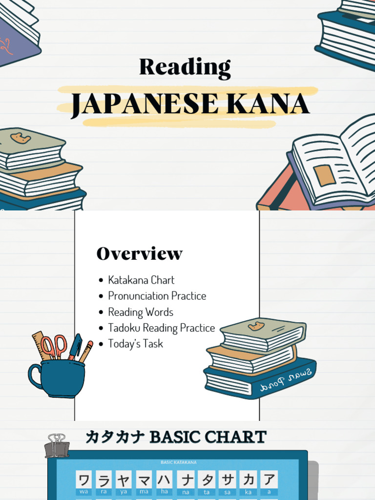 Japanese Lesson 2: Kana Practice - Katakana | PDF