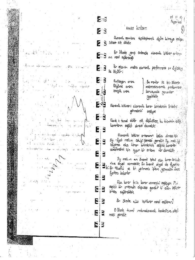 Makro Ders Notu | PDF