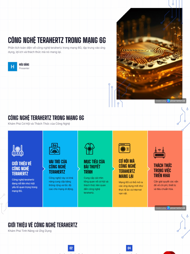 Terahertz Technology in 6G Networks Analysis | PDF