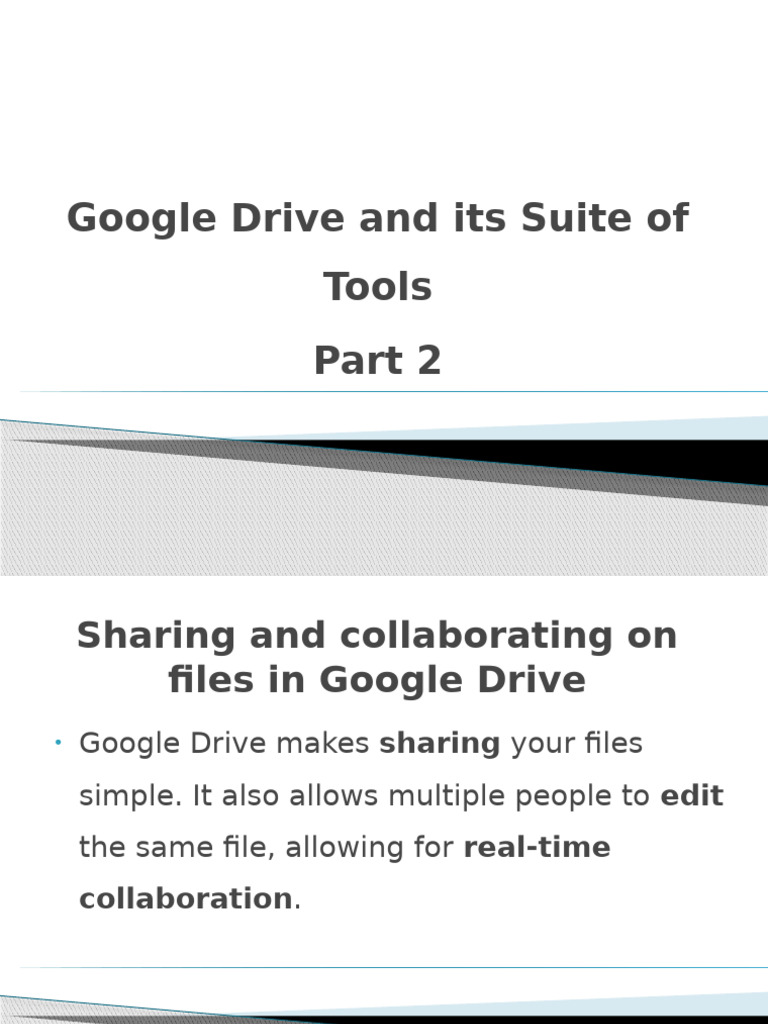 Google Drive and Docs - Sharing and Downloading | PDF | Computer File | Software