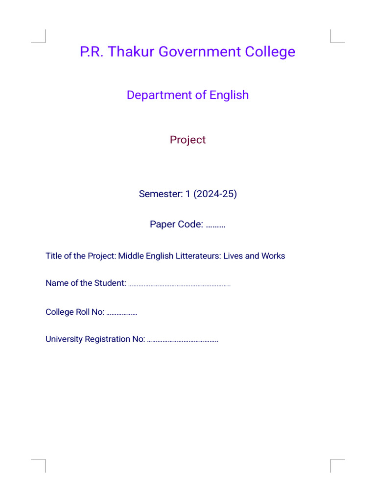 Project | PDF