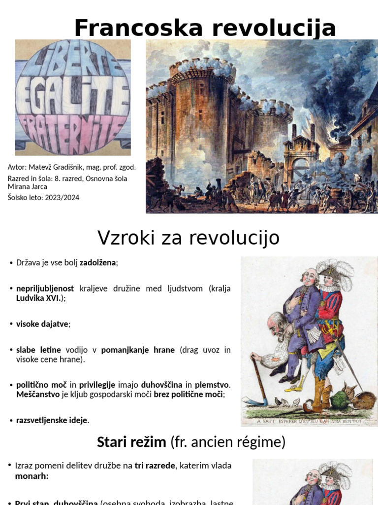 2 - Francoska Revolucija | PDF