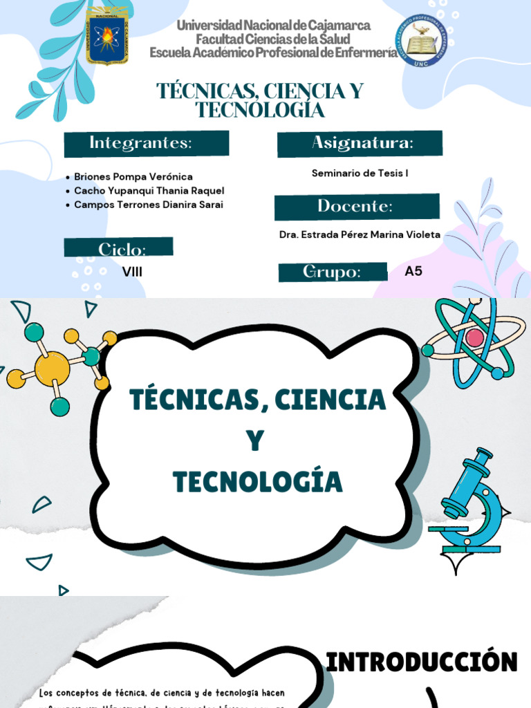 Técnicas, Ciencia y Tecnología | PDF | Conocimiento | Science