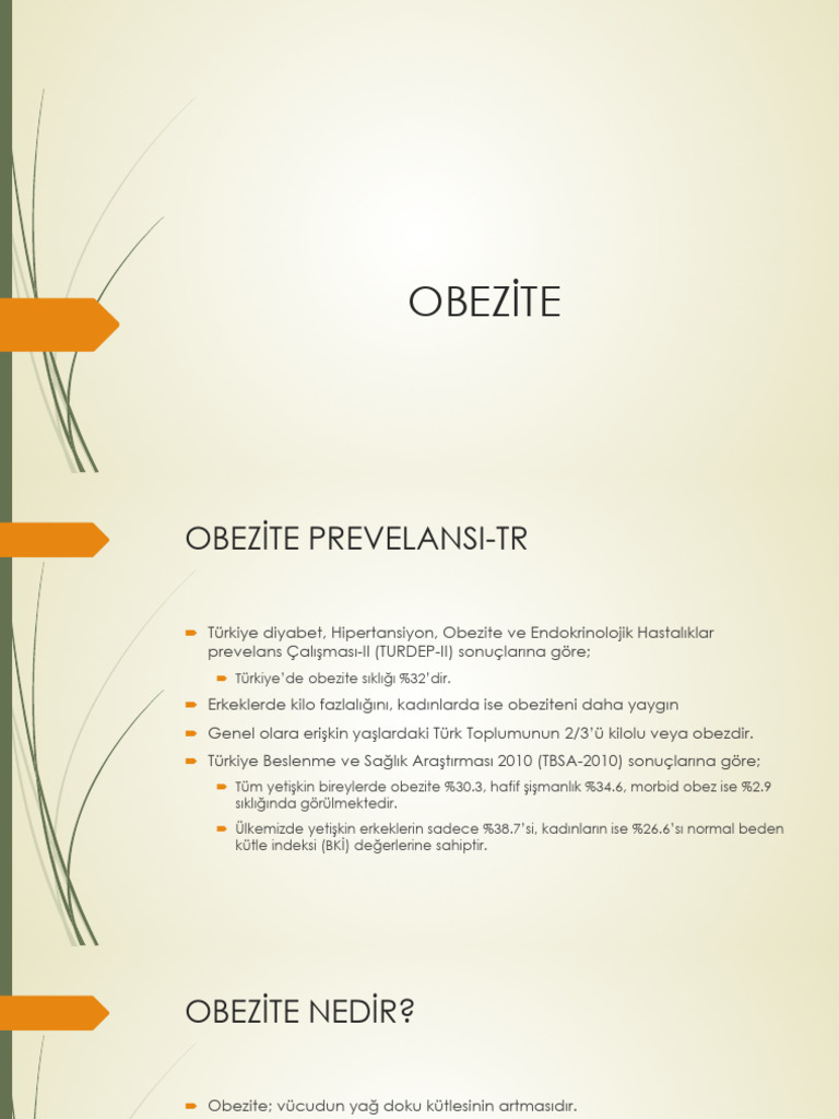 Obezite | PDF