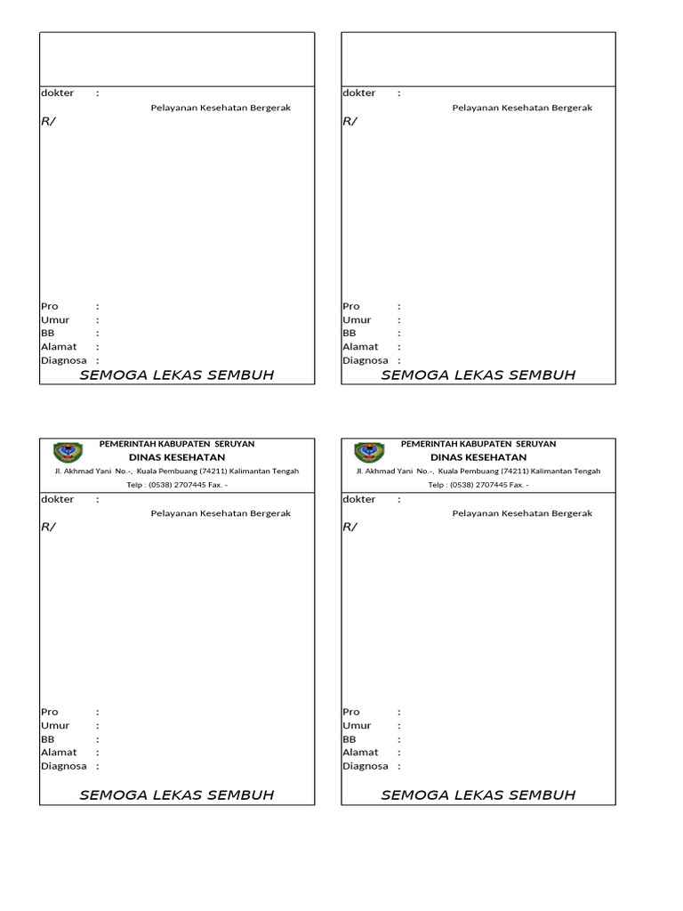 Kertas Resep Ok | PDF