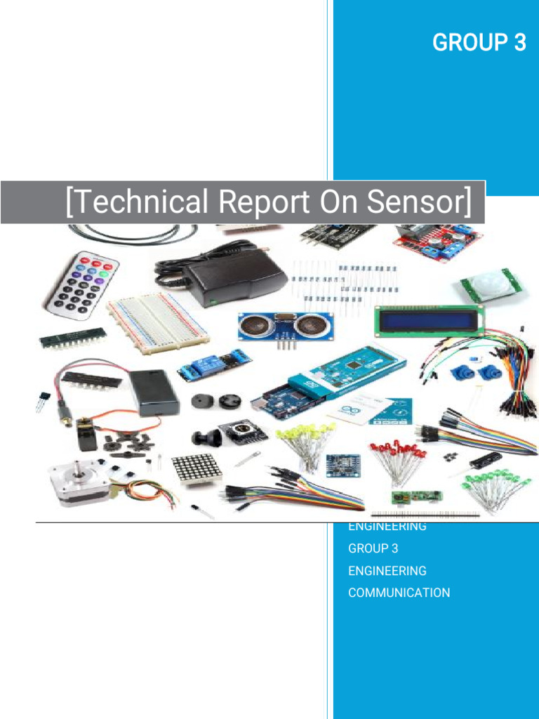 Sensors Presentation | PDF | Sensor | Electrical Resistance And Conductance