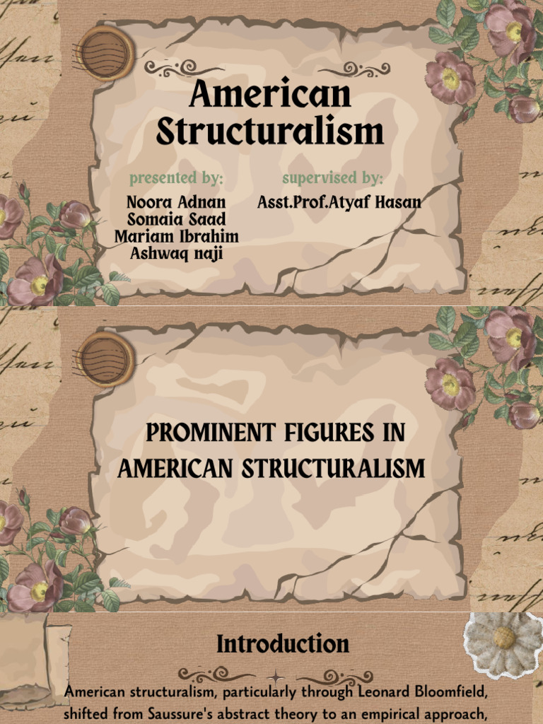 American Structuralism | PDF | Linguistics | Science