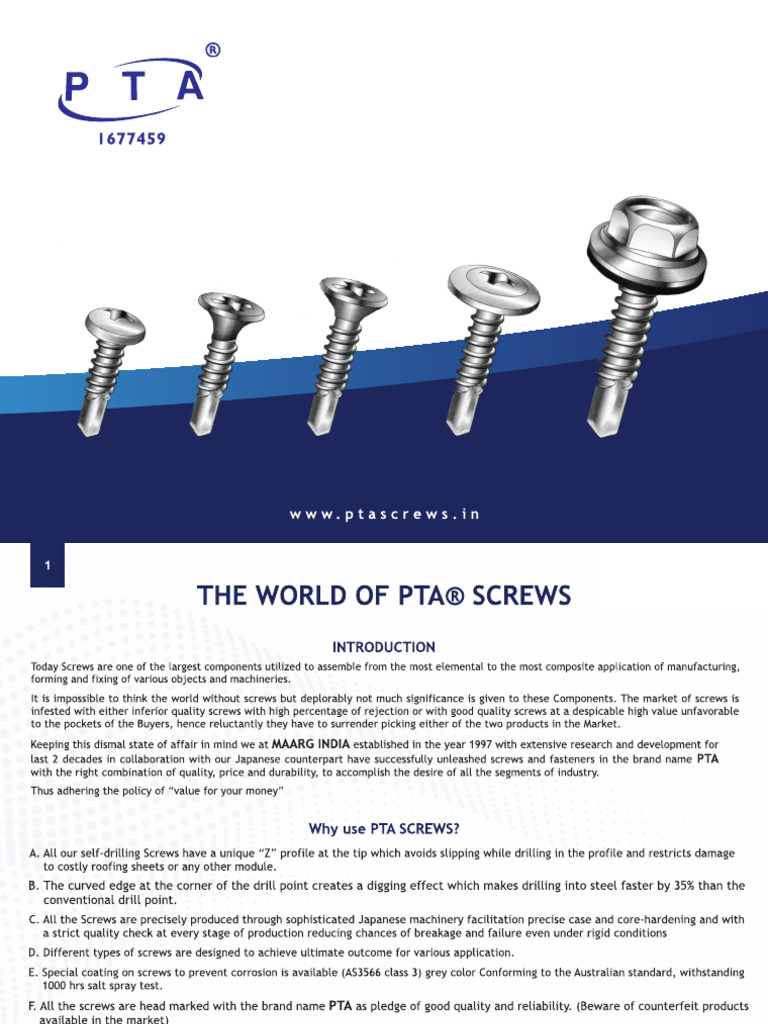 Pta Catalogue PDF-1 | PDF