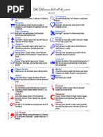 Blood On The Clocktower - Character Reference Sheet | PDF