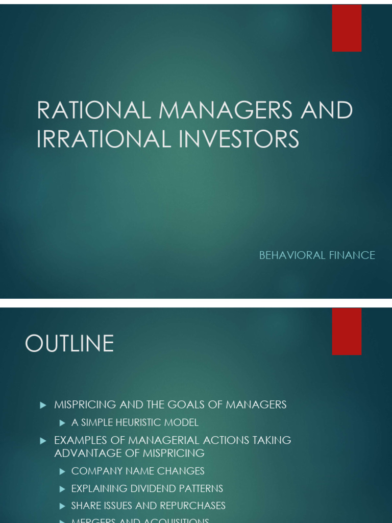 30 BF Rational, Irrational | PDF | Dividend | Share Repurchase