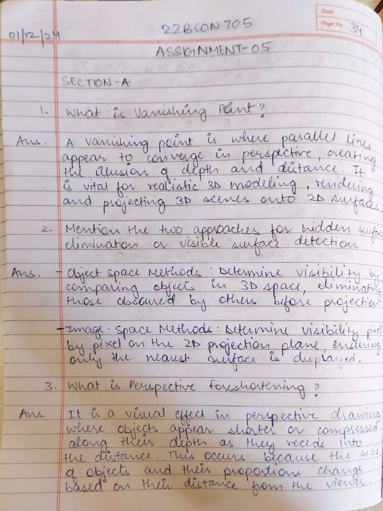 CG Assignment 5 - Compressed | PDF