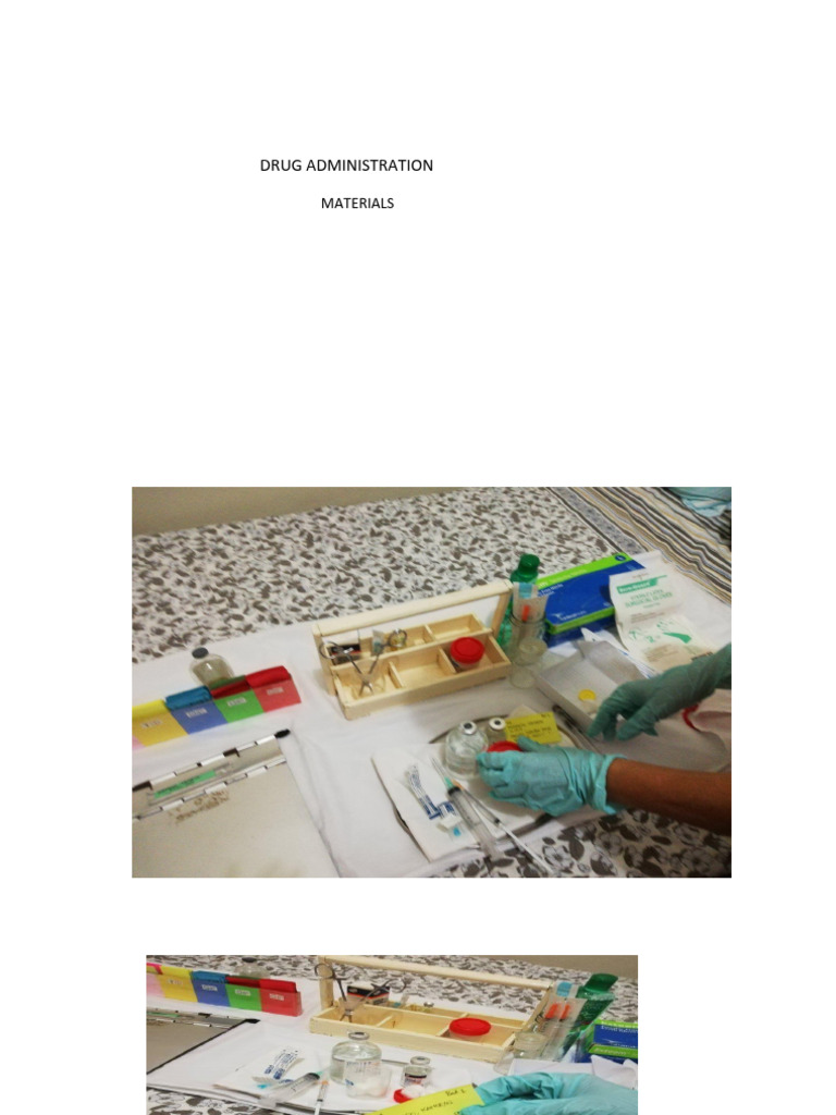 DRUG-ADMIN-MATERIAL-2 | PDF | Clinical Medicine | Medical Specialties