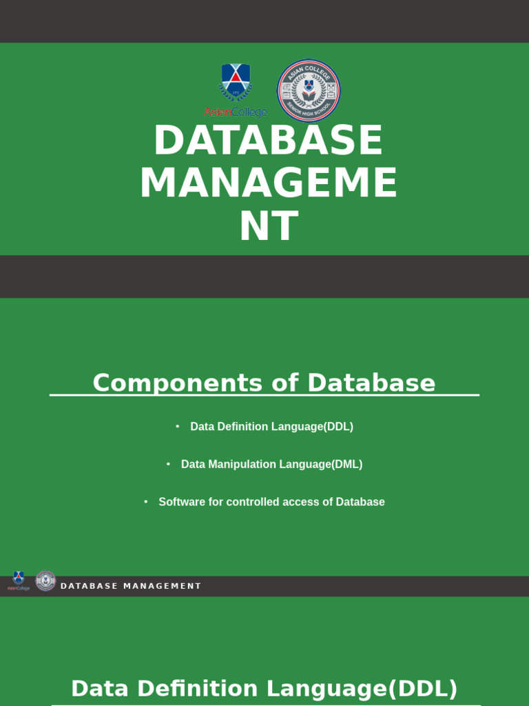 DATAMAN - Lesson 2 | PDF | Databases | Computer File