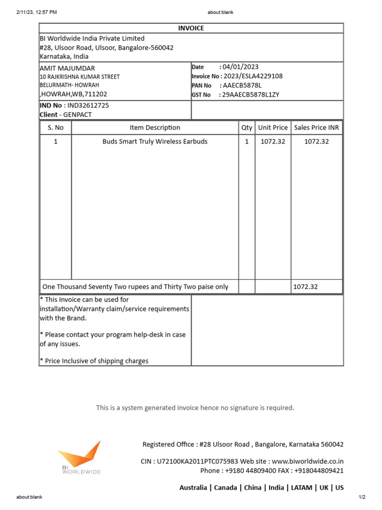 Buds SmartEarbuds | PDF