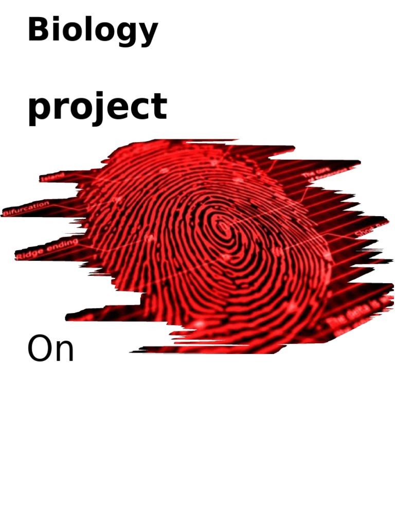 350184652-Biology-project-on-dna-fingerprinting | PDF | Polymerase ...