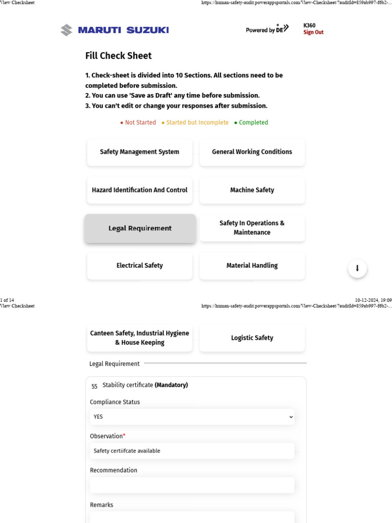 View Checksheet | PDF | Liquefied Petroleum Gas | Propane