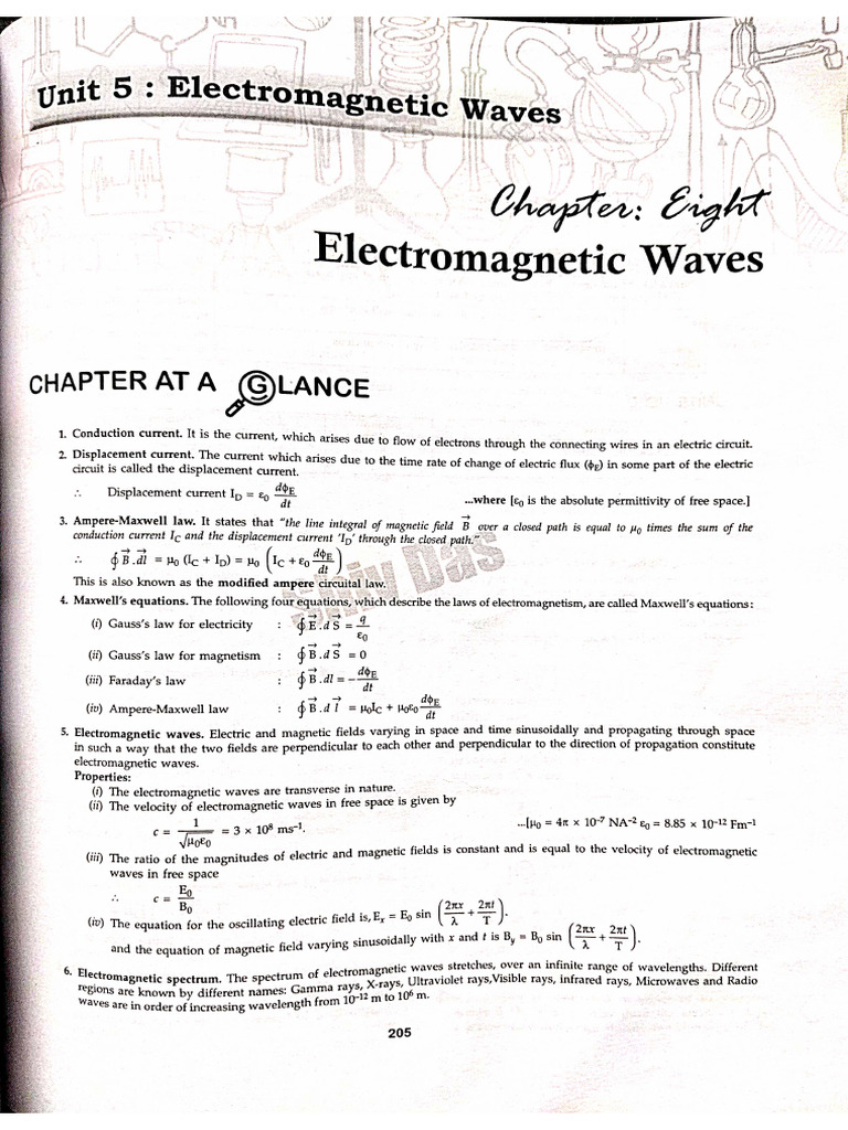 Electromagnetic Waves Question Bank | PDF