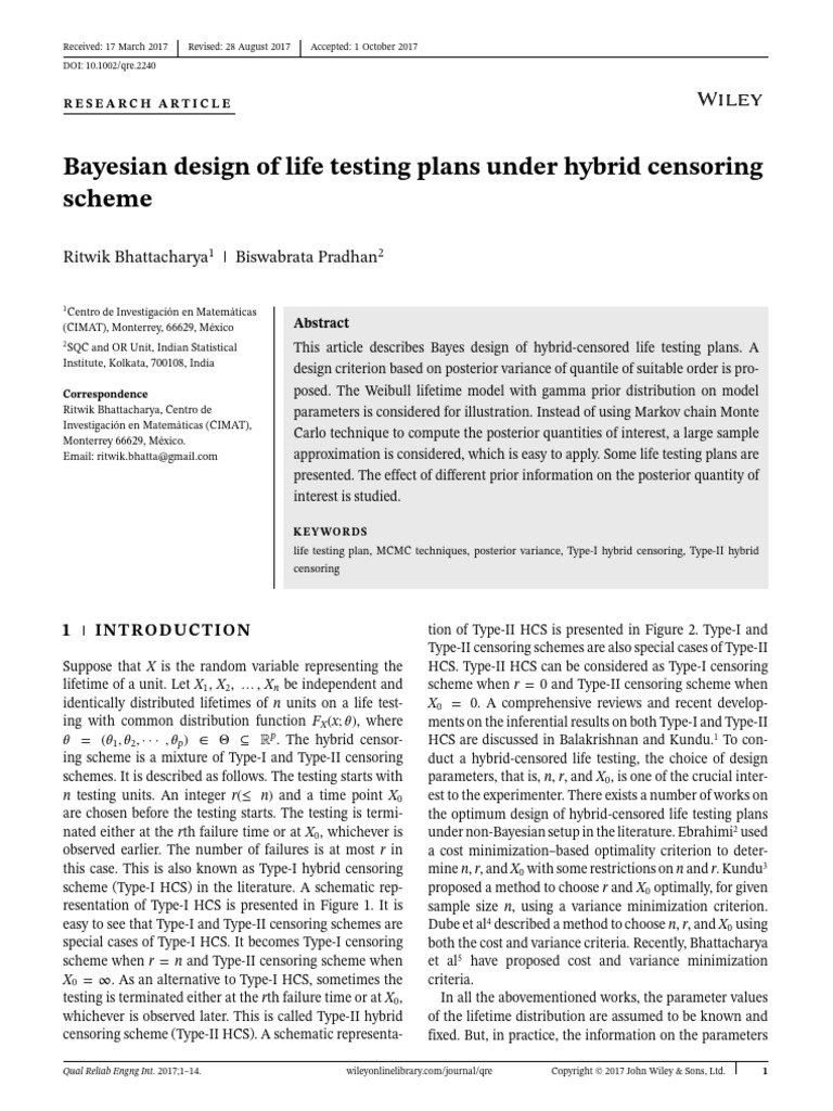 Bhattacharya 2017 | PDF | Bayesian Inference | Statistical Models