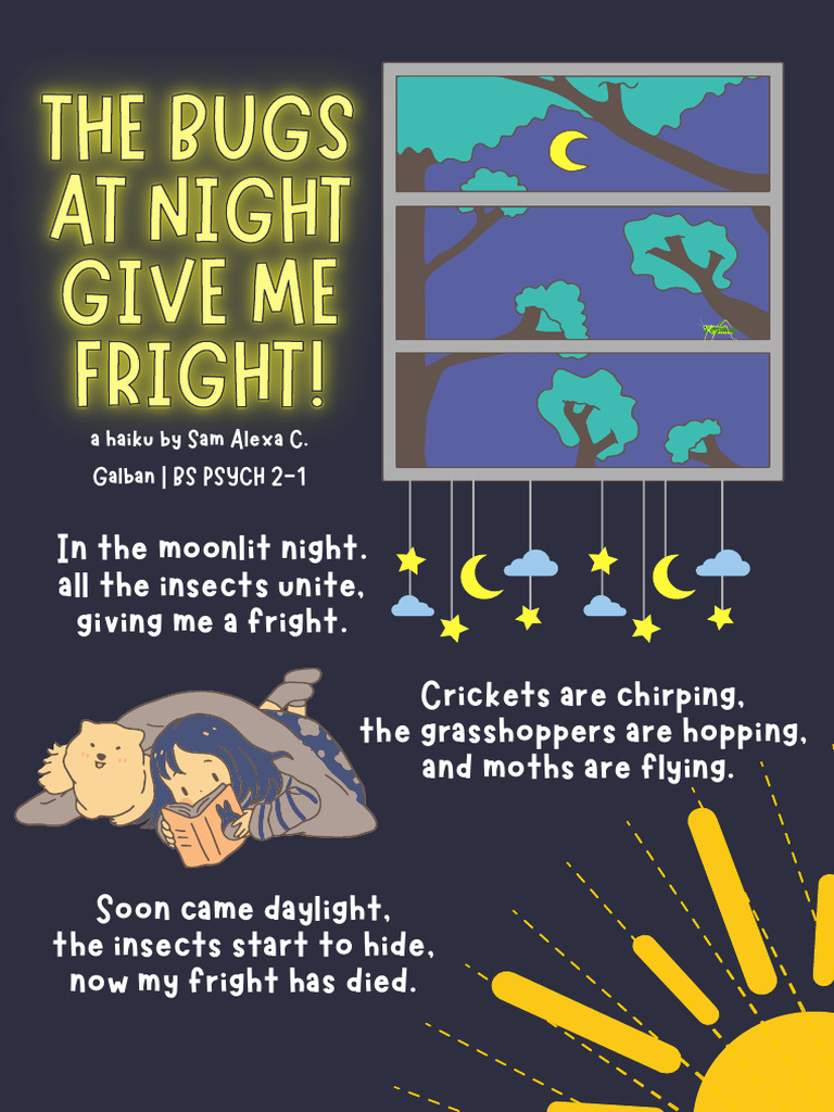 Haiku: Insects at Night Frighten | PDF