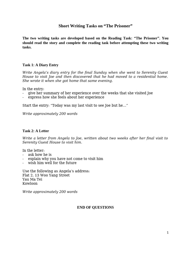 11_Assessment_Task_writing_the_prisoner | PDF