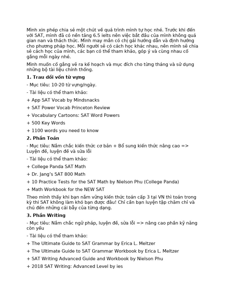 Road To 1420 SAT | PDF