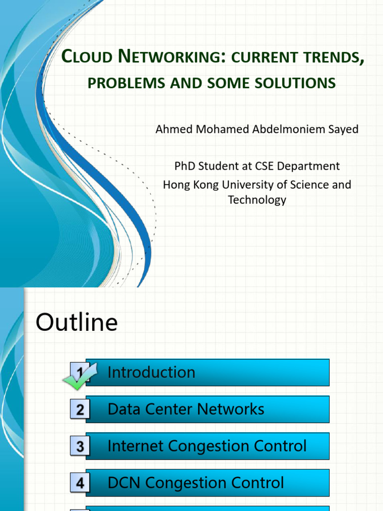 Cloud Networking | PDF | Network Congestion | Transmission Control Protocol