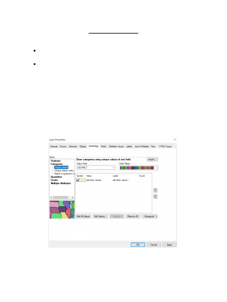 Symbology and Layout | PDF