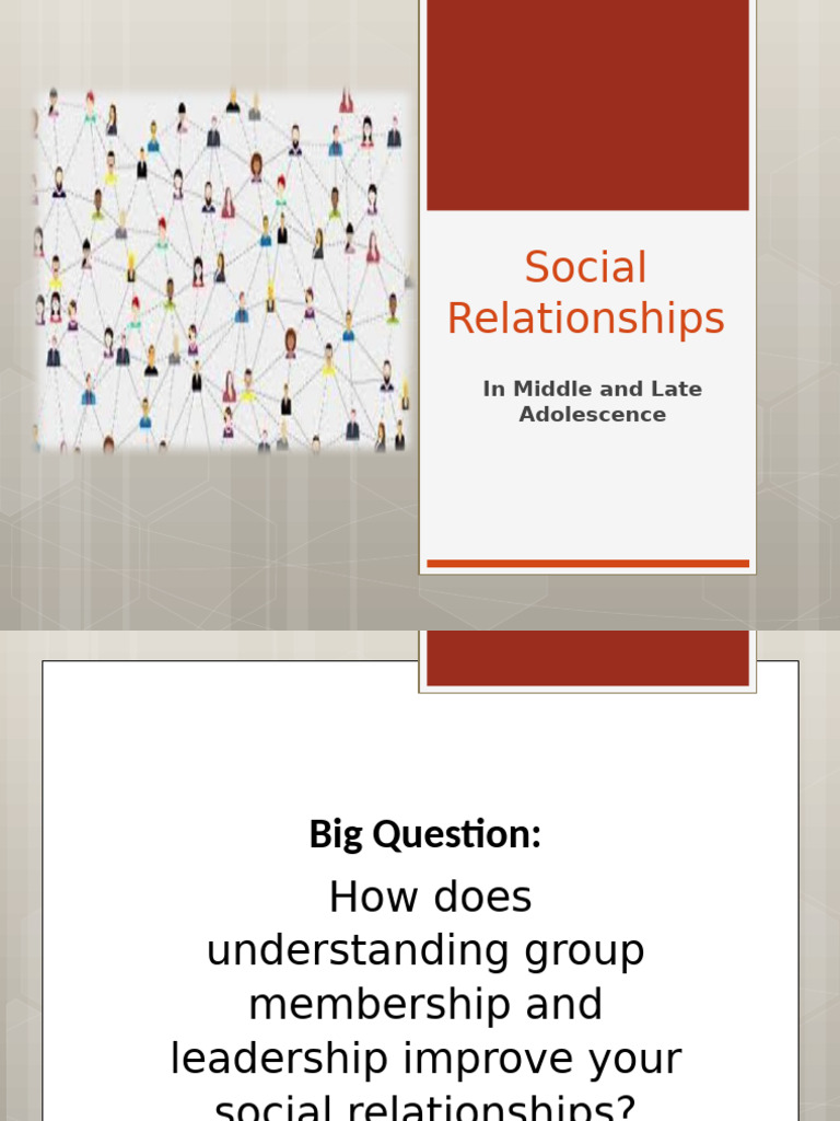 Social Connections | PDF | Interpersonal Relationships | Social Psychology