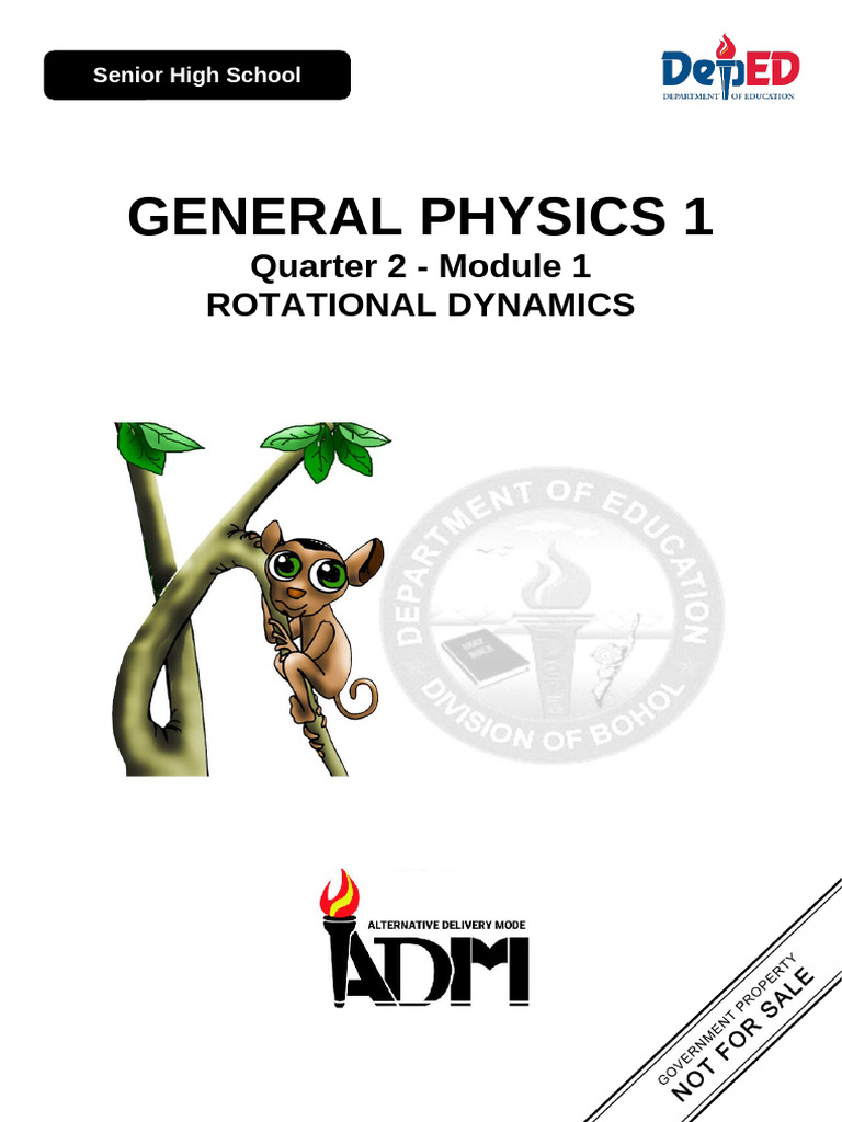 MODULE 1 QUARTER 2 GENERAL PHYSICS 1 Edited | PDF | Rotation Around A ...