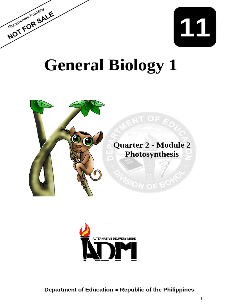 Gbio1 q2 Module Wk2-Final | PDF | Photosynthesis | Chlorophyll