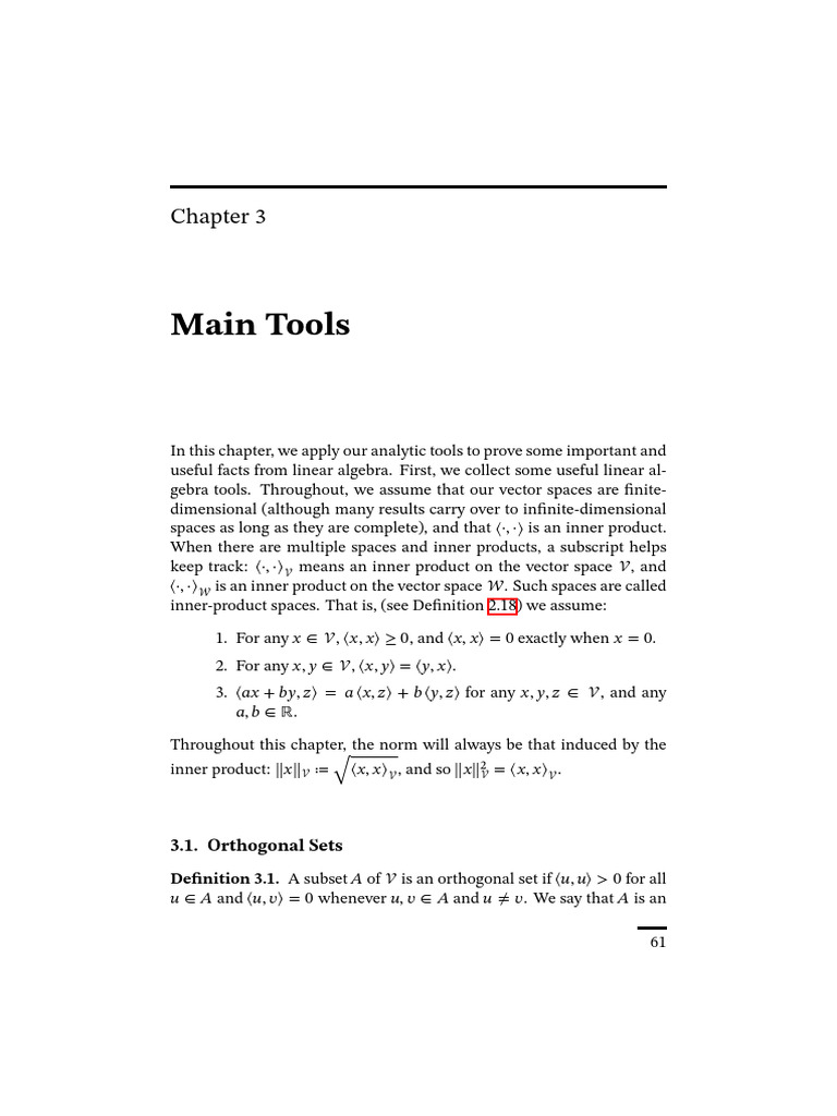 Capitulo 3(Student Mathematical Library 94) James Bisgard - Analysis and Linear Algebra_ The ...