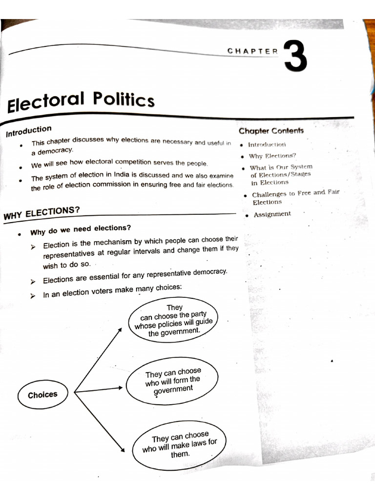 Electoral Politics | PDF