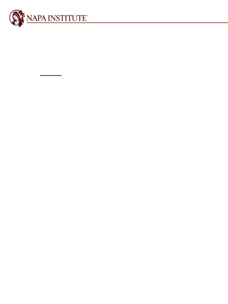 Napa Institute Code of Conduct | PDF | Catholic Church | Laity