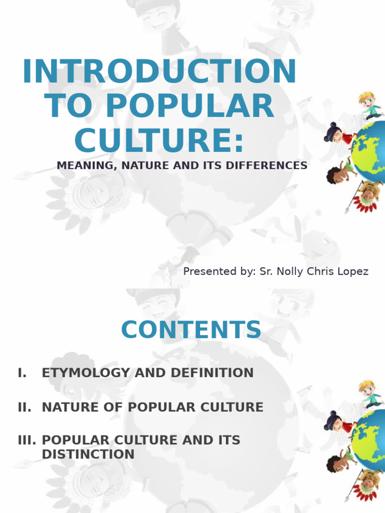 Lecture I Introduction To Popular Culture | PDF | Radio | Human ...