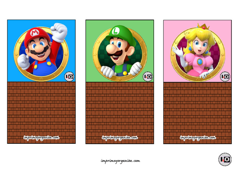 Bases Minicalendarios Mario (1) | PDF