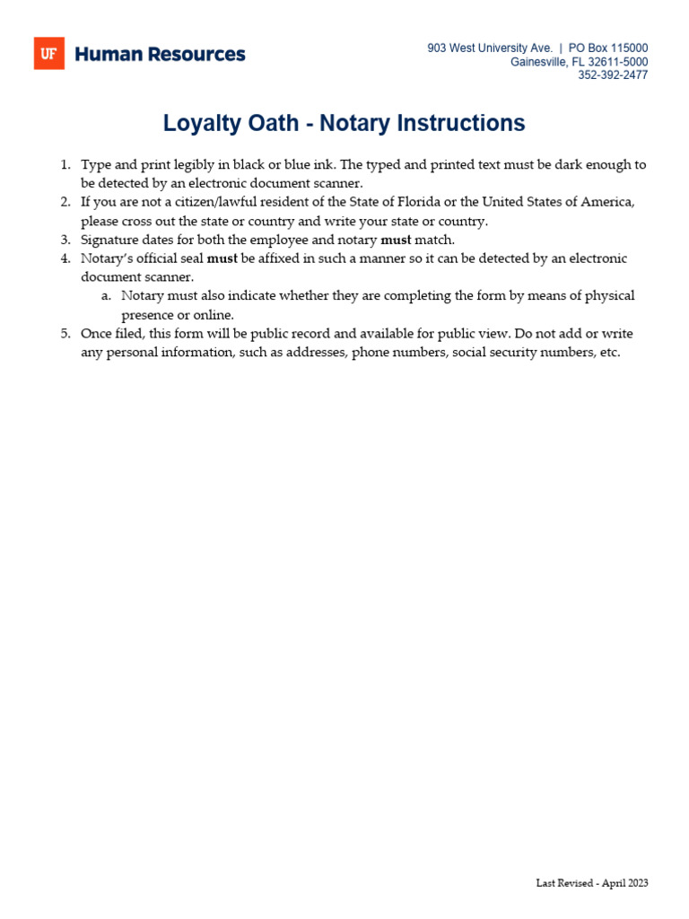 Loyalty-Oath-Mosunmola Ogunmolaji | PDF | Notary Public | Practice Of Law