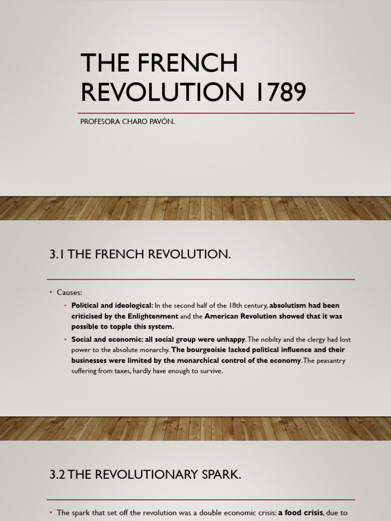 The French Revolution 1789. | PDF | First French Empire | Napoleon