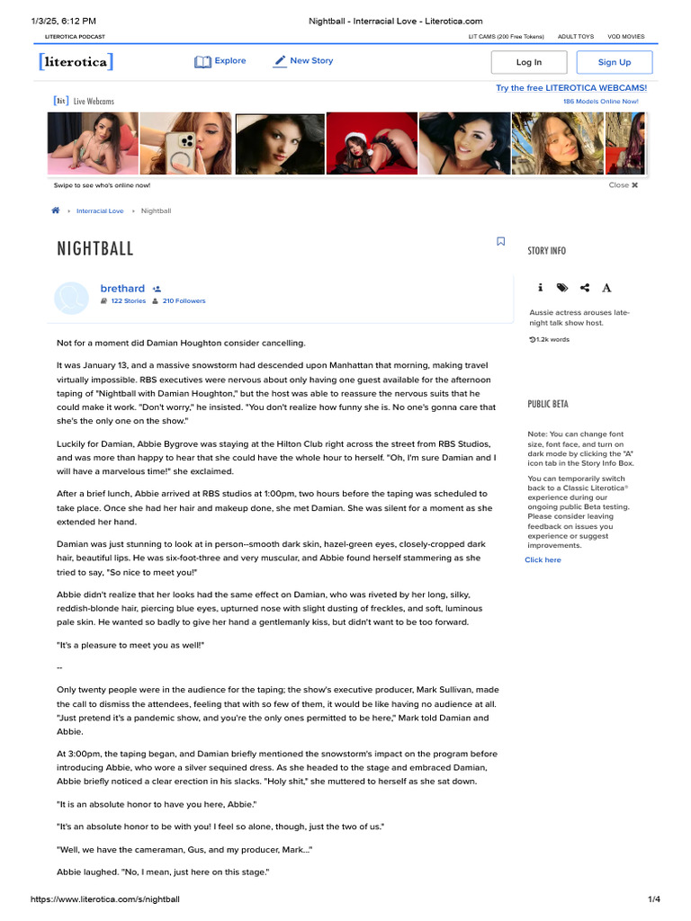 Nightball - Interracial | PDF