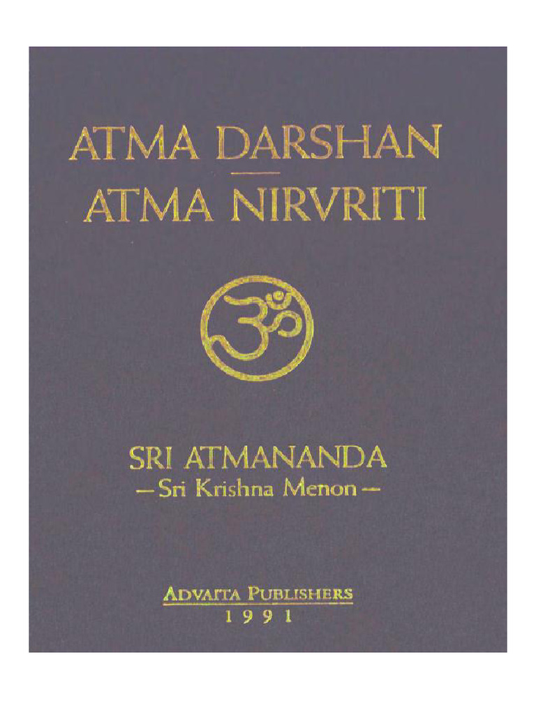 Atma Darshan - Atma Nirvriti | PDF