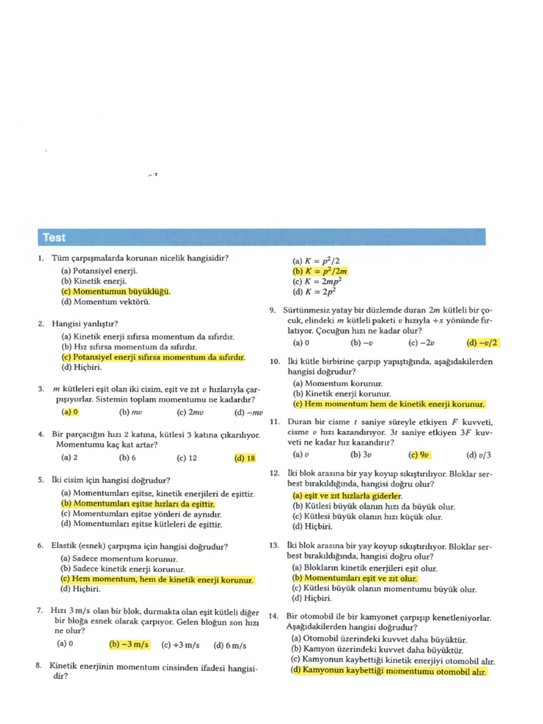 C :ozum: Ornek 6.15 | PDF