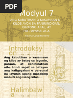 ESP 7 - Modyul 2 - 2nd Lesson | PDF