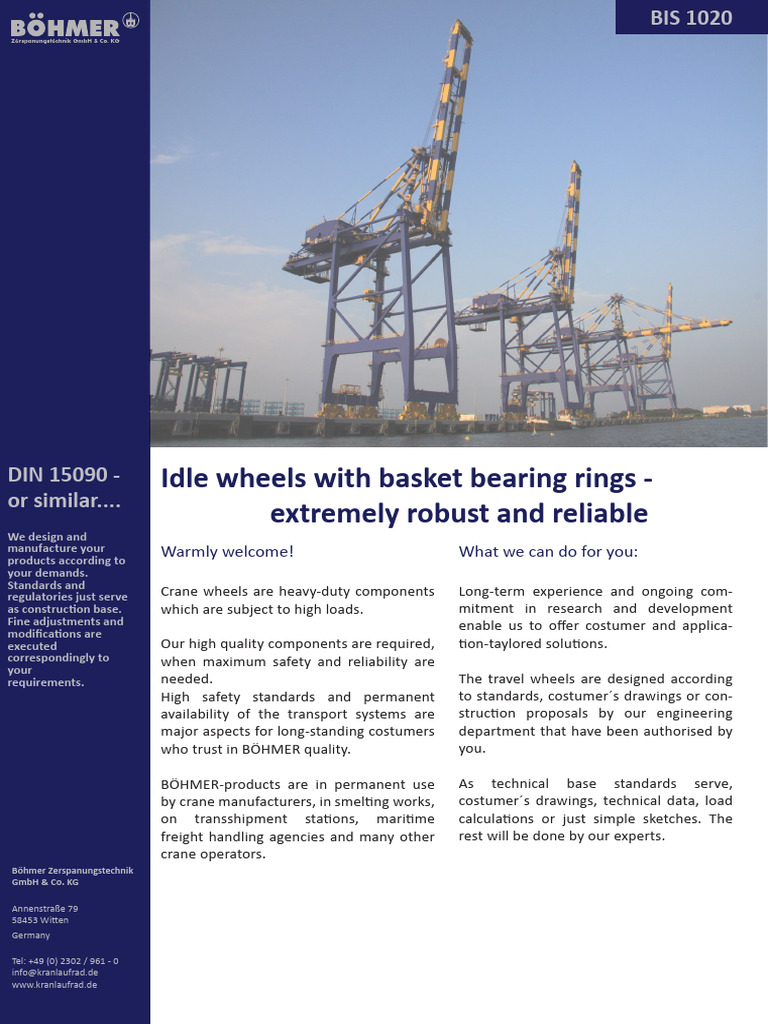Crane wheels-DIN 15090-bis_1020_en | PDF | Cryogenics | Heat Treating