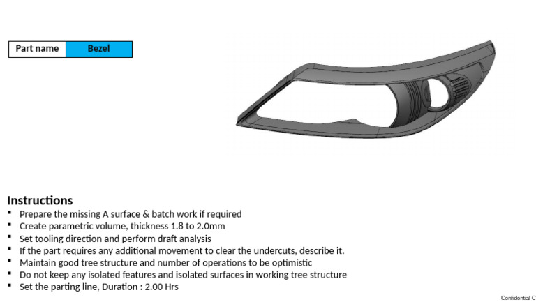 Bezel Tool Test Instructions | PDF