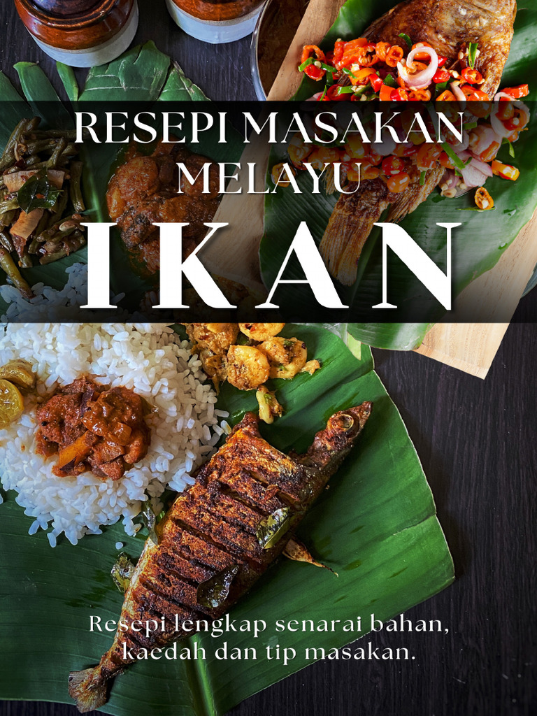 RESEPI MASAKAN MELAYU - IKAN | PDF