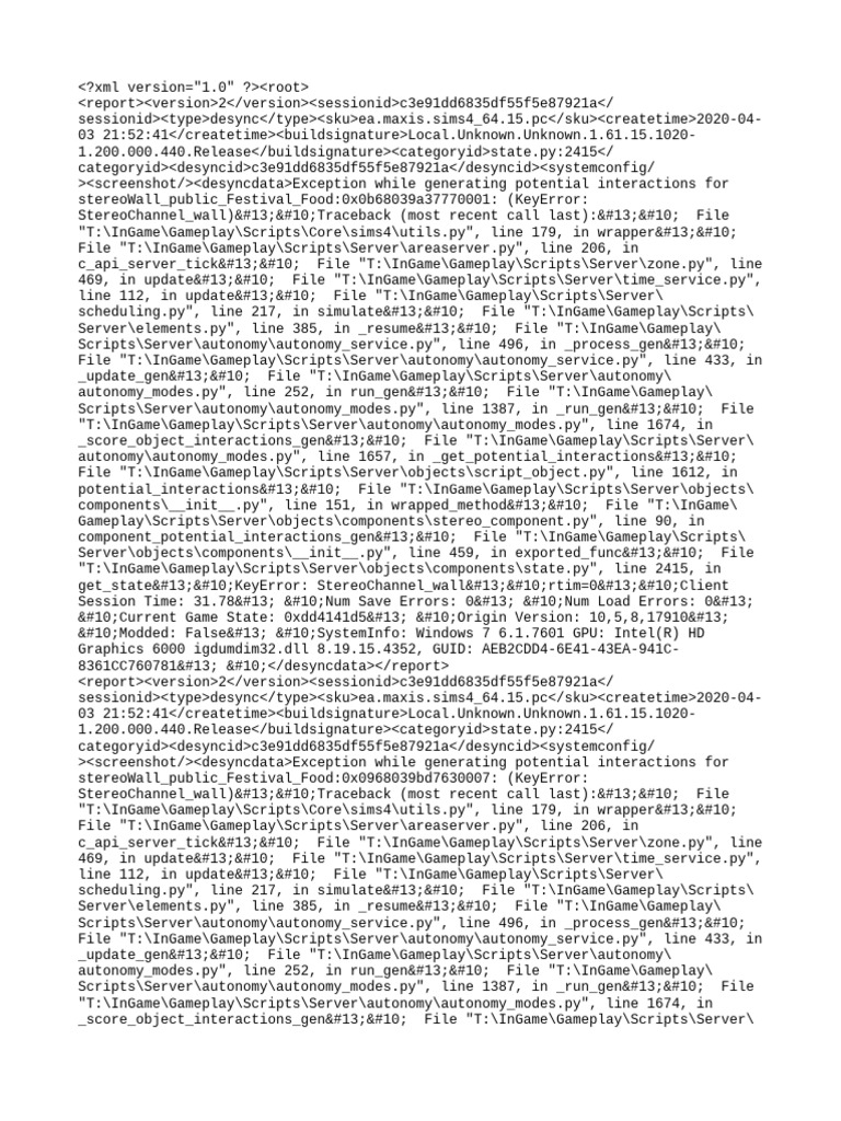 lastException_63721683432 | PDF | Microsoft Windows | Graphics ...