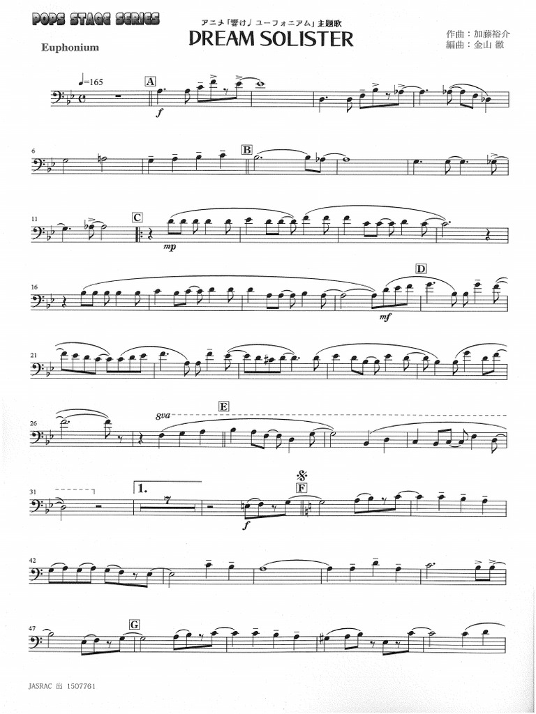 A5 Dream Solister - Euphonium | PDF